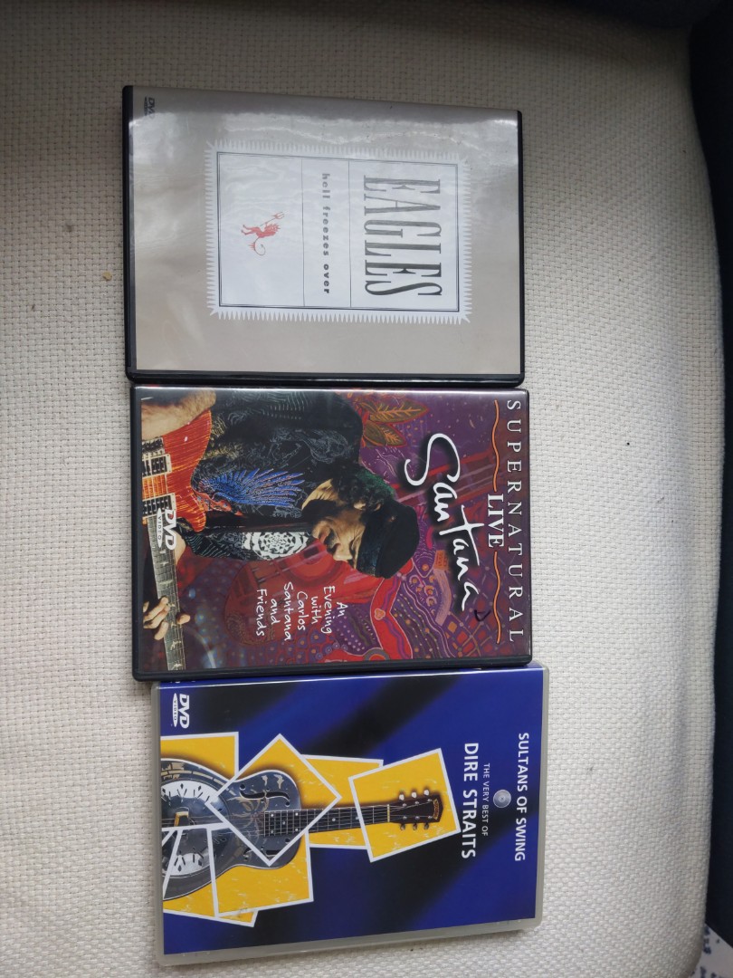 Various Artists Live In Concert DVD (Eagles, Santana, Dire Straits ...