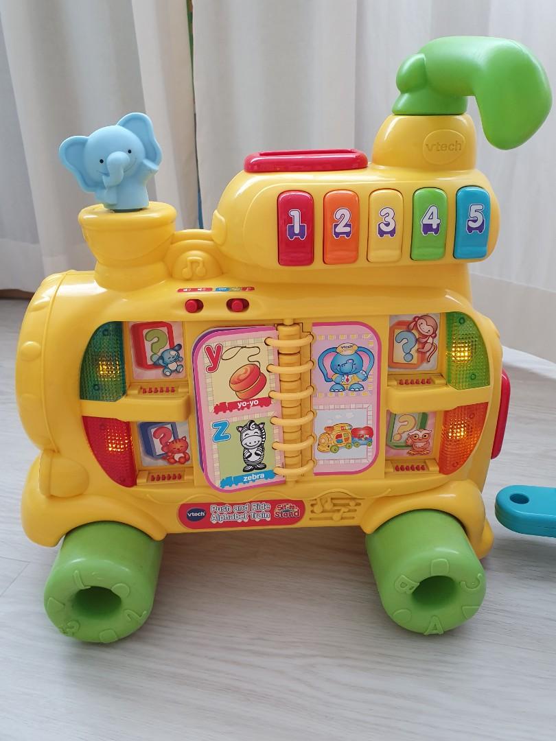 Vtech Alphabet Animal Walker Train, Babies & Kids, Infant Playtime on ...