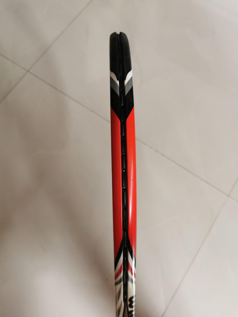 Wilson steam 99s tennis racket, Sports Equipment, Sports & Games ...
