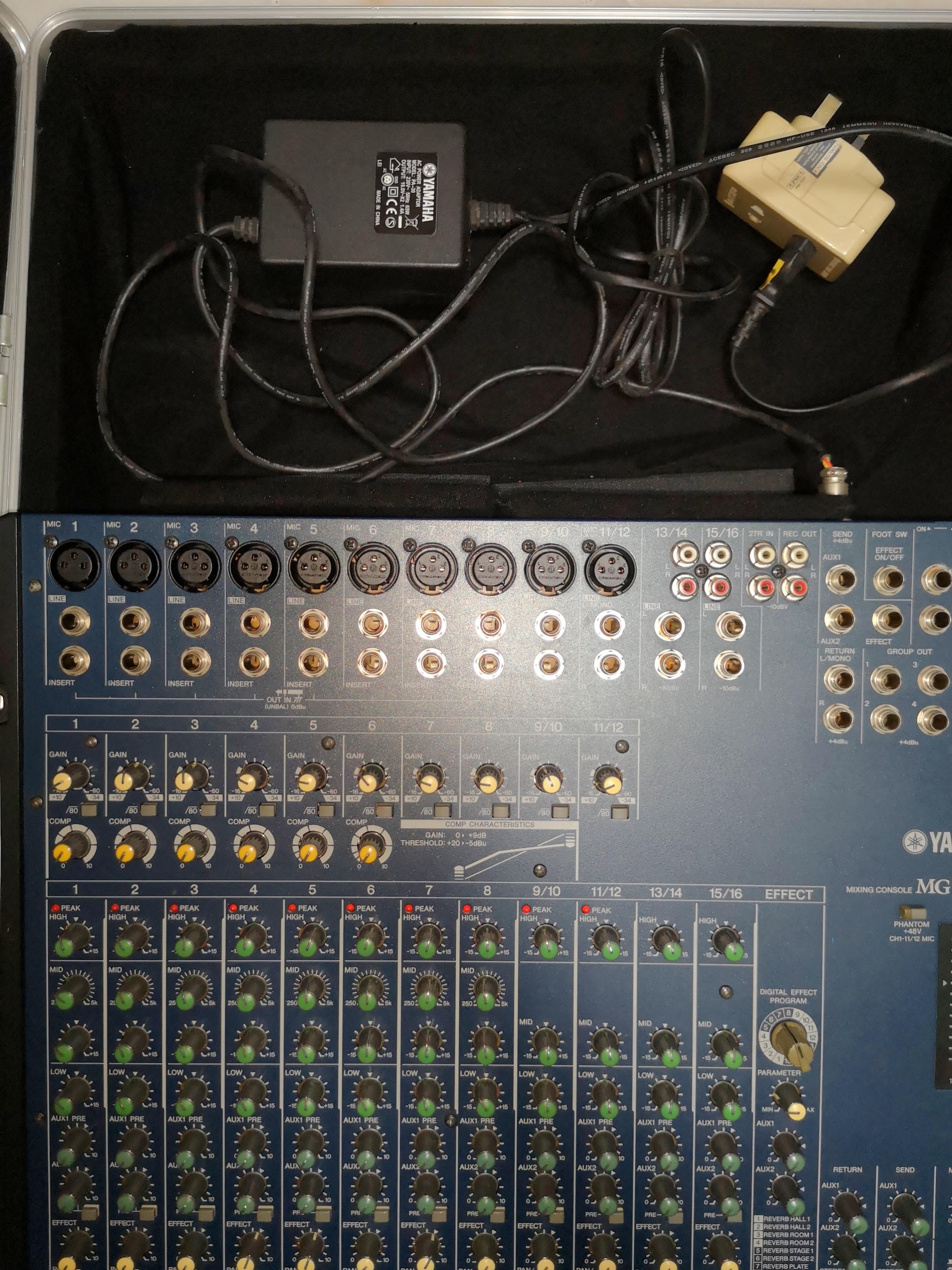 Yamaha MG166CX Mixer, Hobbies & Toys, Music & Media, Musical ...
