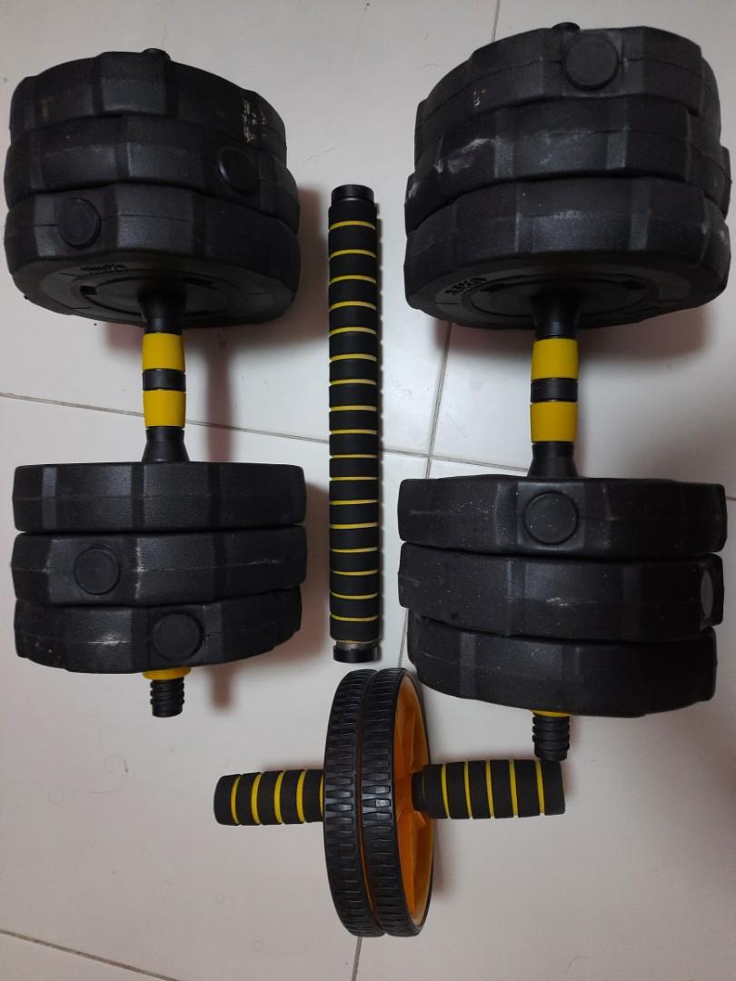 40 kg dumbell set, Sports Equipment, Exercise & Fitness, Weights ...