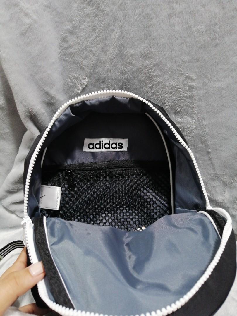 Adidas Core Mini Backpack Black, Women's Fashion, Bags & Wallets ...