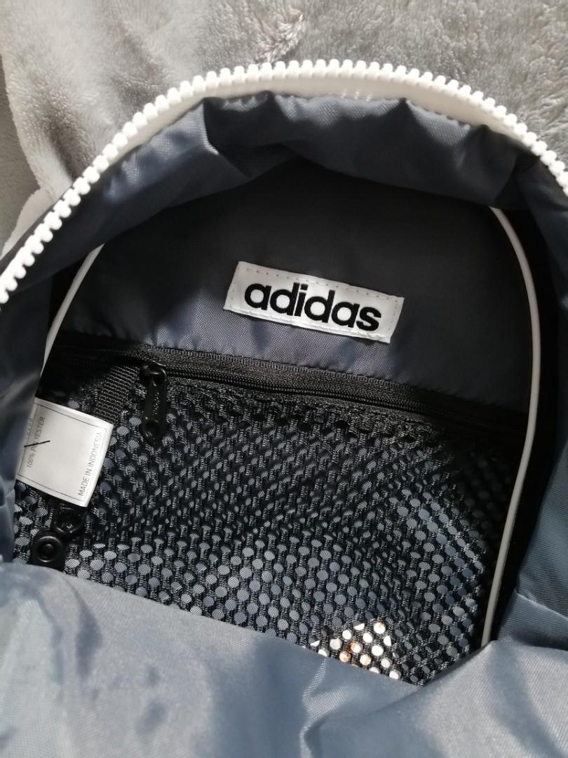 Adidas Core Mini Backpack Black, Women's Fashion, Bags & Wallets ...