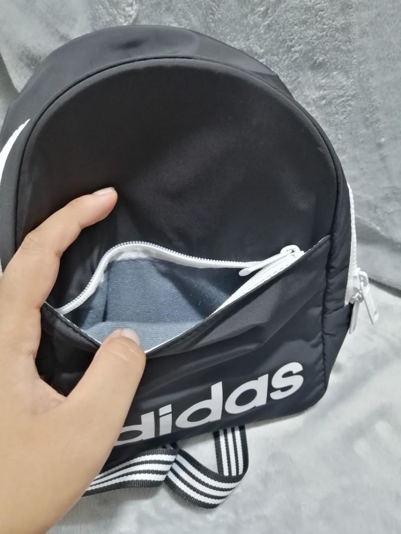 Adidas Core Mini Backpack Black, Women's Fashion, Bags & Wallets ...
