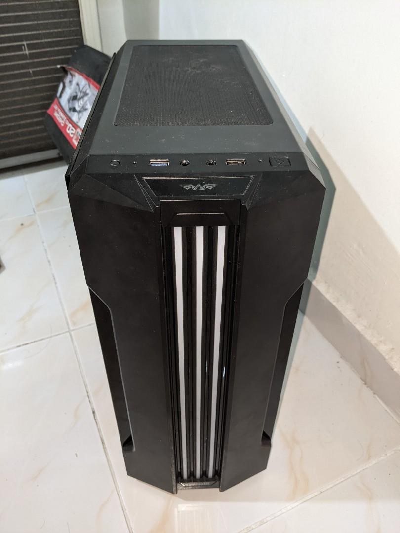 Armaggeddon tron III ATX gaming case, Computers & Tech, Desktops on ...