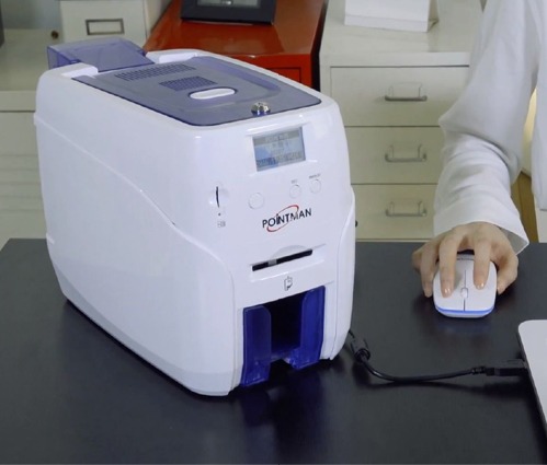 ATM type PVC ID Card Printer, Computers & Tech, Printers, Scanners ...