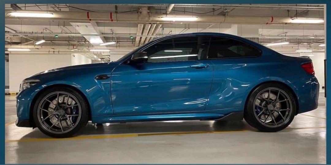 BMW M2 Custom Forged Rims, Car Accessories, Tyres & Rims on Carousell