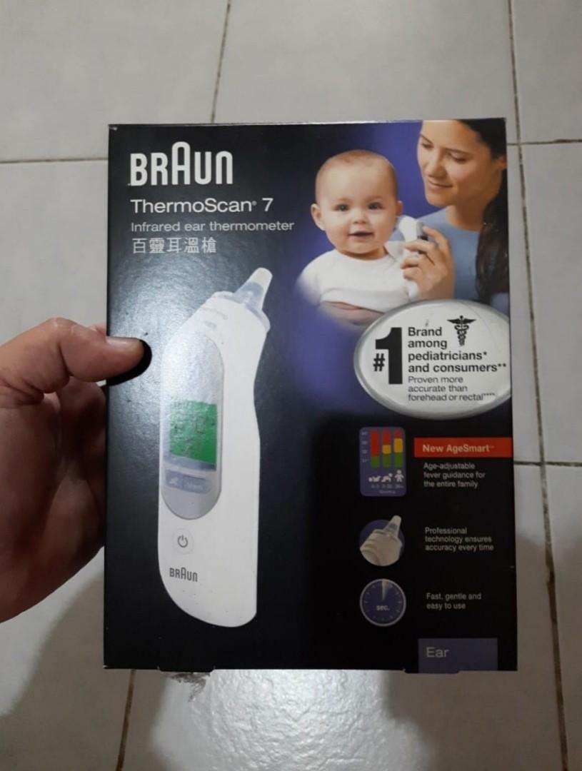 Braun temperature Thermometer, Health & Nutrition, Thermometers on ...