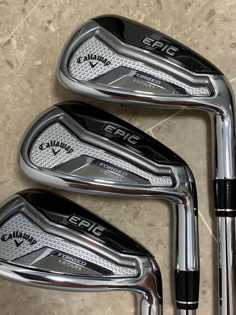 Callaway Golf Epic Forged Star E19 set, 6-P + AW, with Zelos 7 R ...