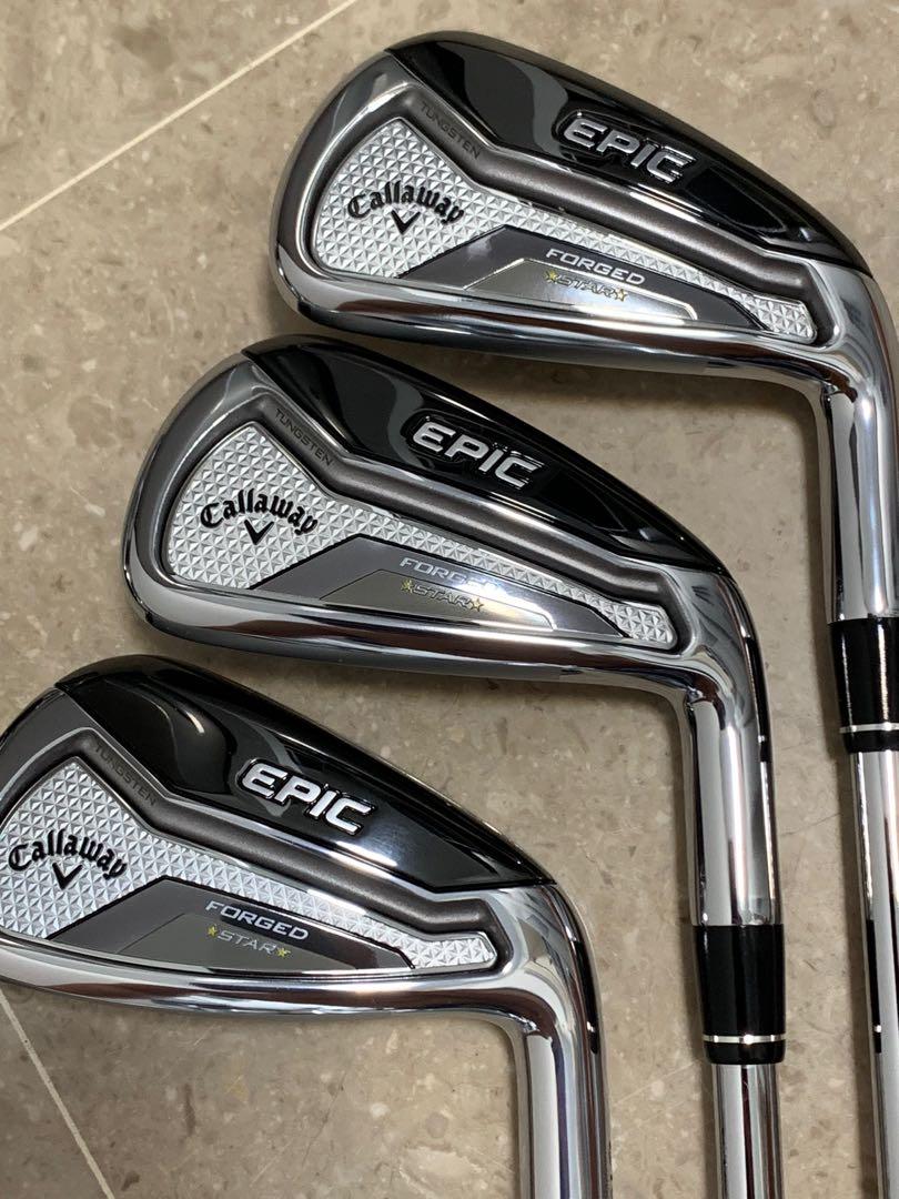 Callaway Golf Epic Forged Star E19 set, 6-P + AW, with Zelos 7 R ...