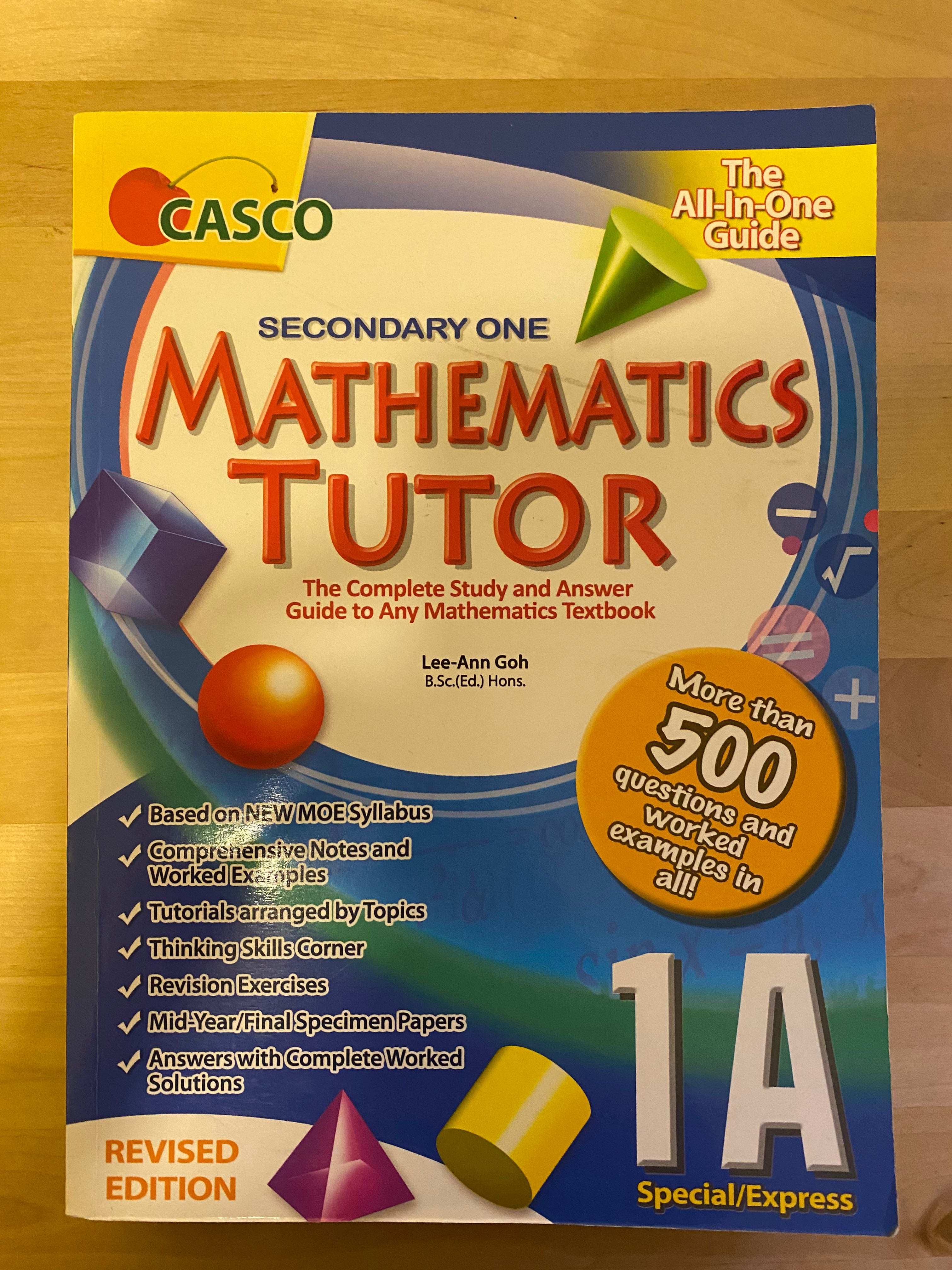 Casco mathematics book, Hobbies & Toys, Books & Magazines, Textbooks on ...