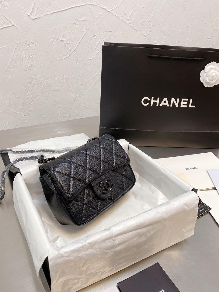 Chanel cf mini, Women's Fashion, Bags & Wallets, Purses & Pouches on ...