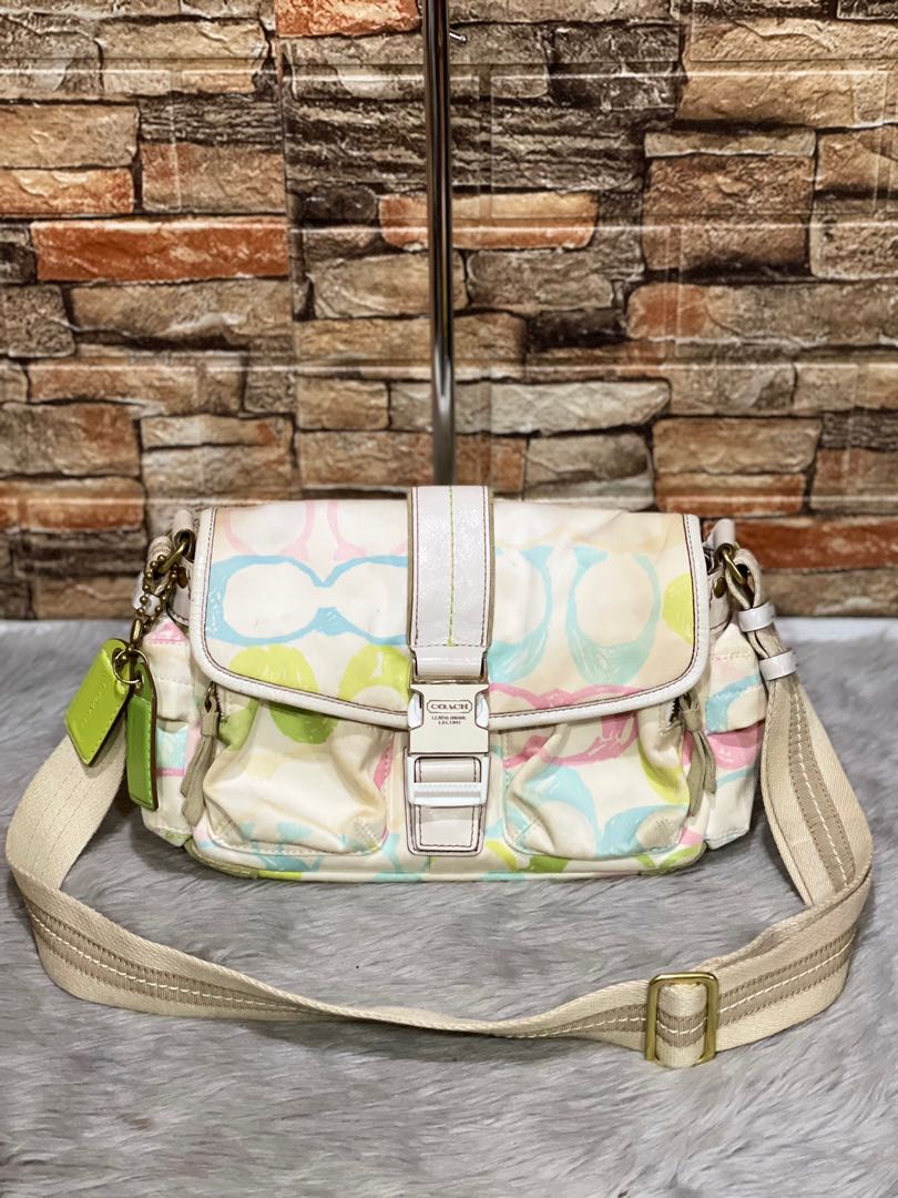 COACH multicolor edition, Women's Fashion, Bags & Wallets, Cross-body ...