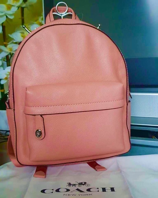 Coach Old Rose Backpack, Women's Fashion, Bags & Wallets, Backpacks on ...