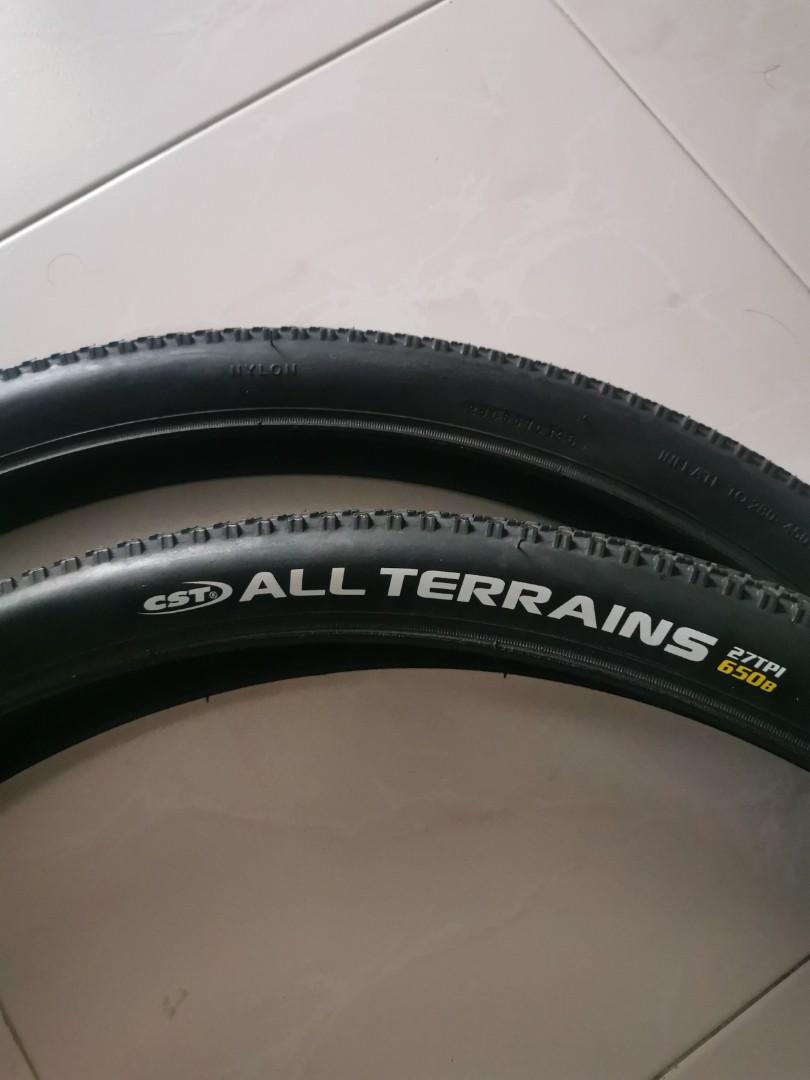 CST All Terrains Tyre (27.5 x 1.95), Sports Equipment, Bicycles & Parts ...