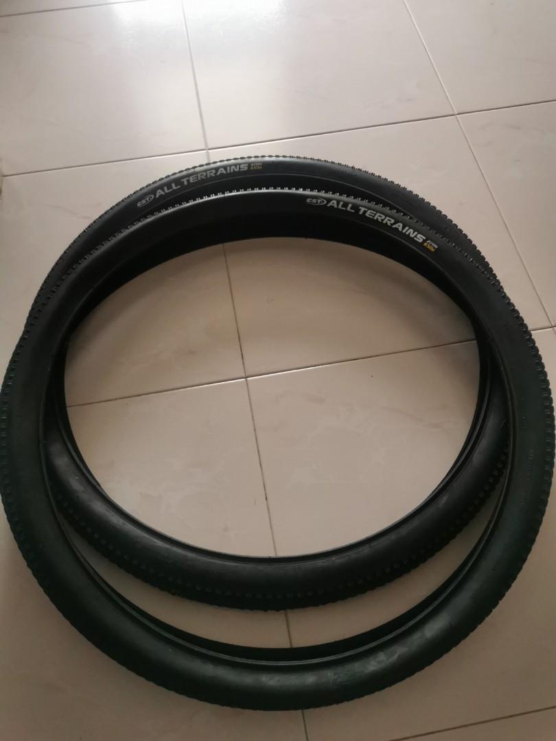 CST All Terrains Tyre (27.5 x 1.95), Sports Equipment, Bicycles & Parts ...