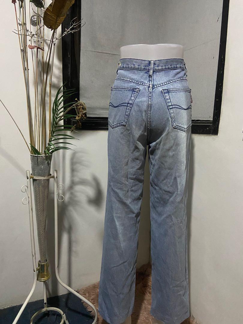 Denim wide leg squarepants baggy jeans, Women's Fashion, Bottoms, Jeans ...