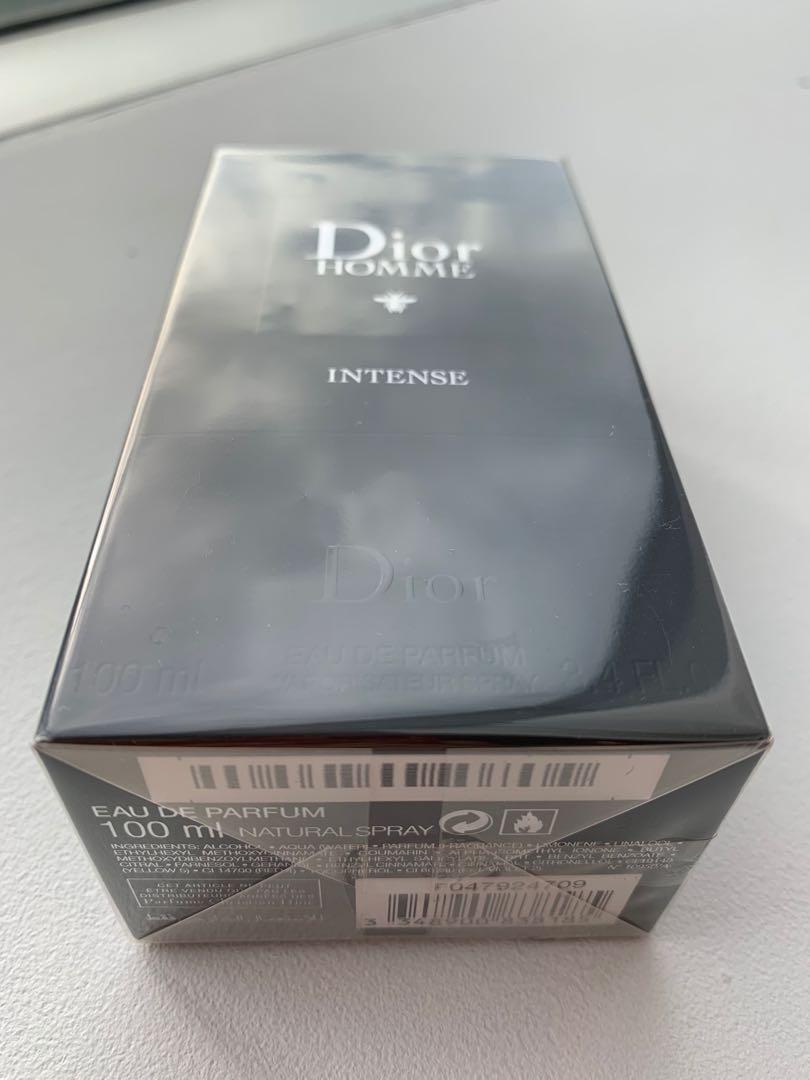 Dior Homme Intense Eau De Parfum 100ml - old (sold out) & new packaging ...