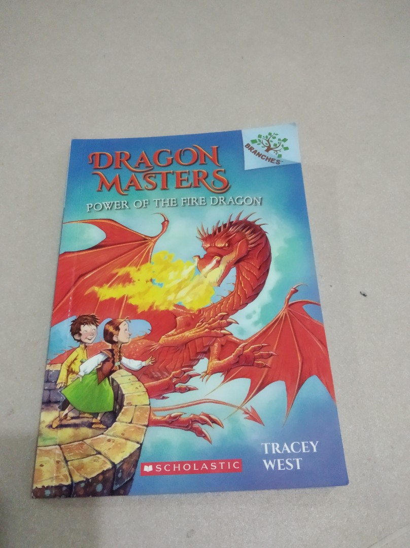 Dragon Masters power of the fire dragon, Hobbies & Toys, Books ...