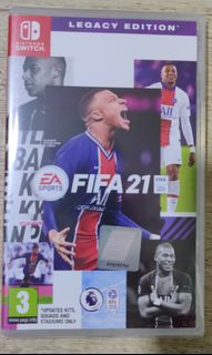 FIFA 21 Legacy Edition Nintendo Switch Game, Video Gaming, Video Games ...