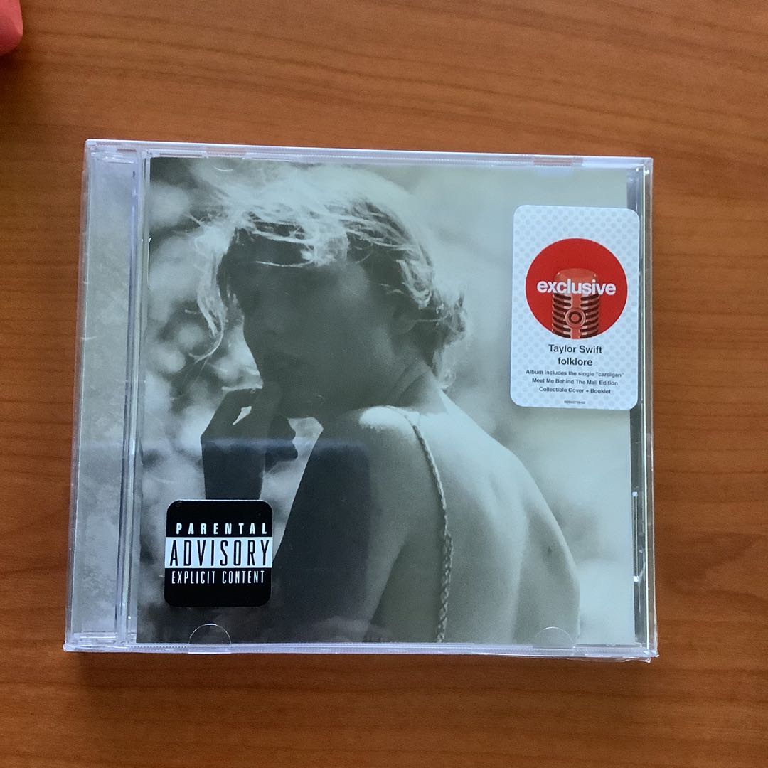 Folklore Meet me behind the mall CD target by Taylor Swift, Hobbies & Toys, Music & Media, CDs ...