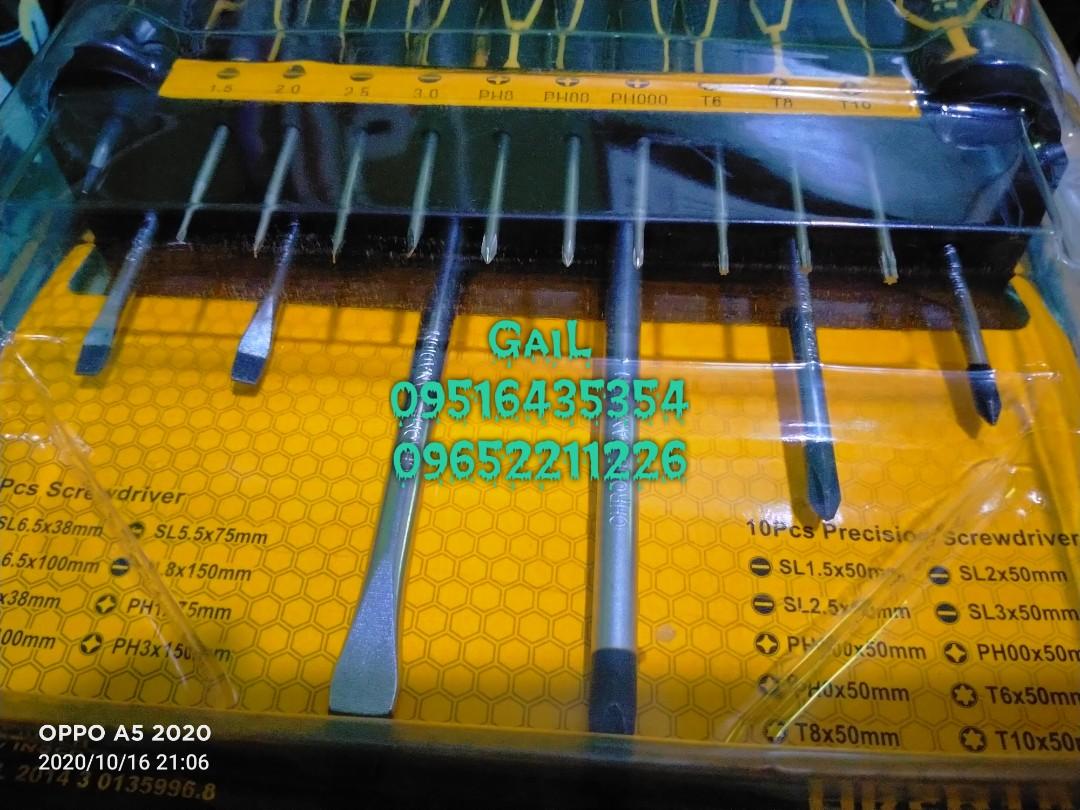 INGCO 18pcs Screwdriver & Precision Screwdriver Set - HKSD1828 ...
