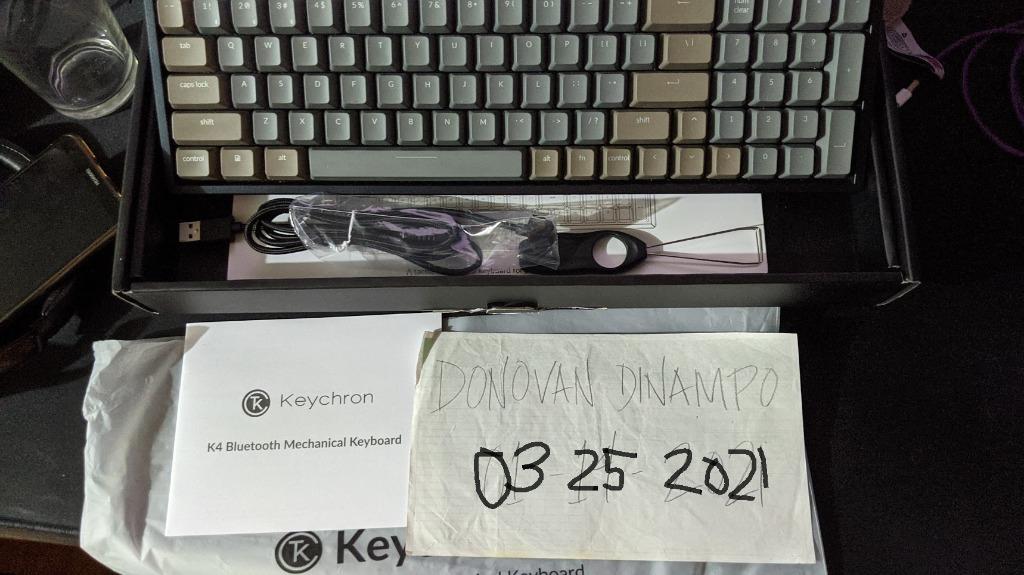 Keychron K4 V1 Mechanical Keyboard, Computers & Tech, Parts ...