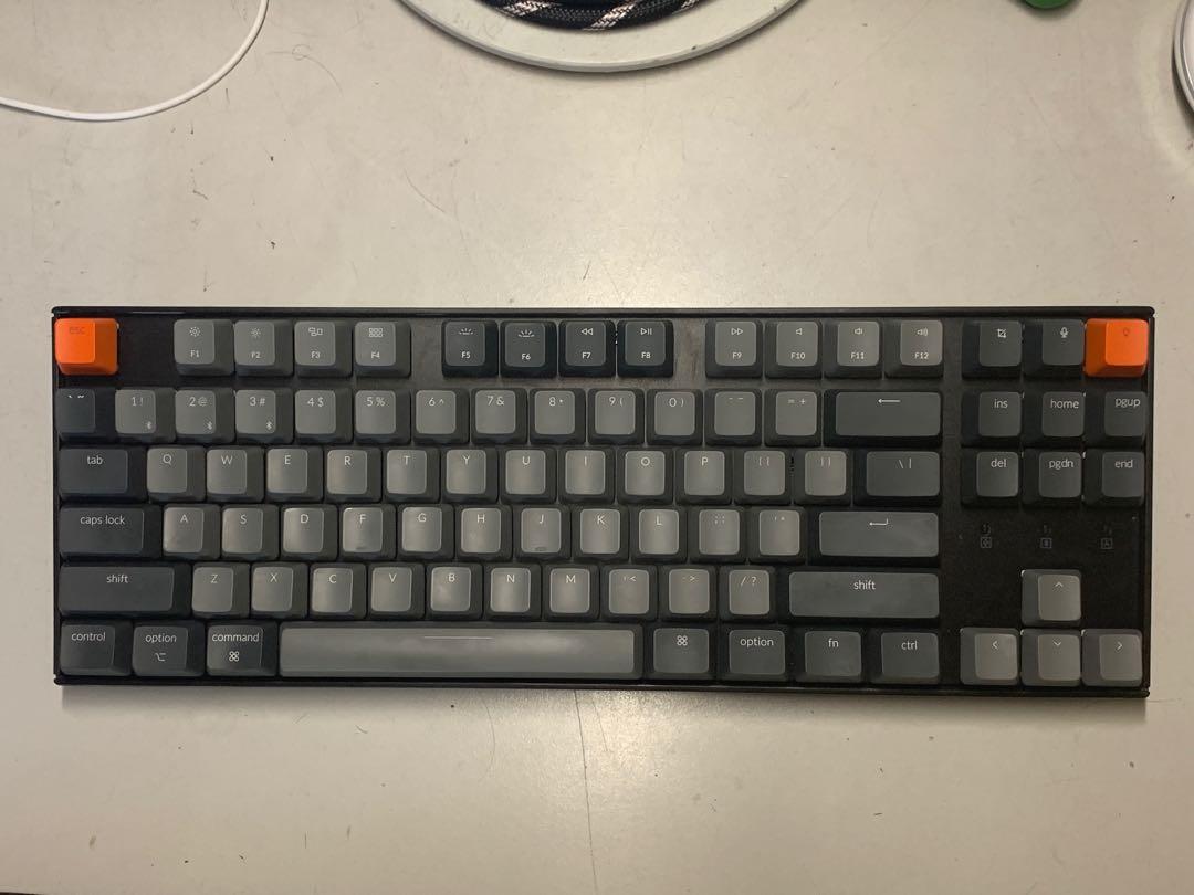 Keychron K8 TKL Mechanical Keyboard, Computers & Tech, Parts ...