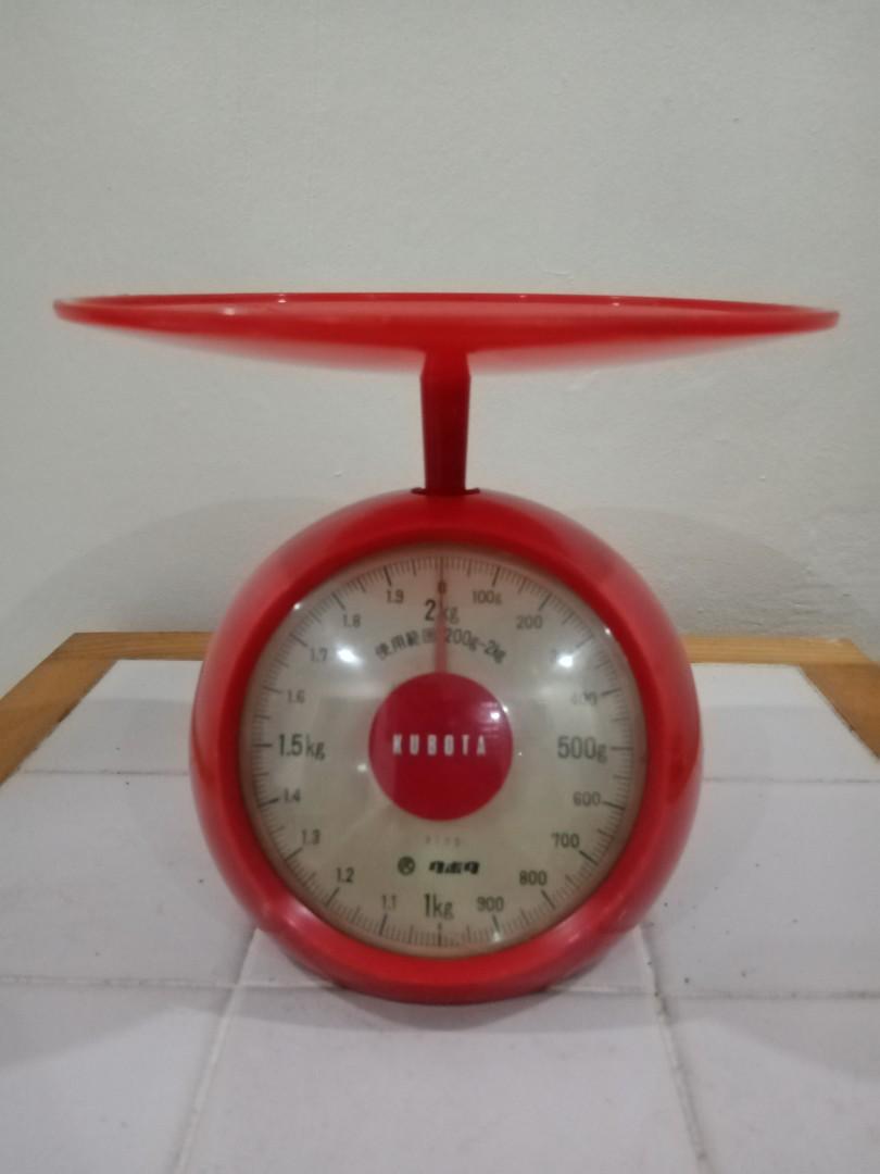 Kubota 2kg kitchen weighing scale, TV & Home Appliances, Other Home ...