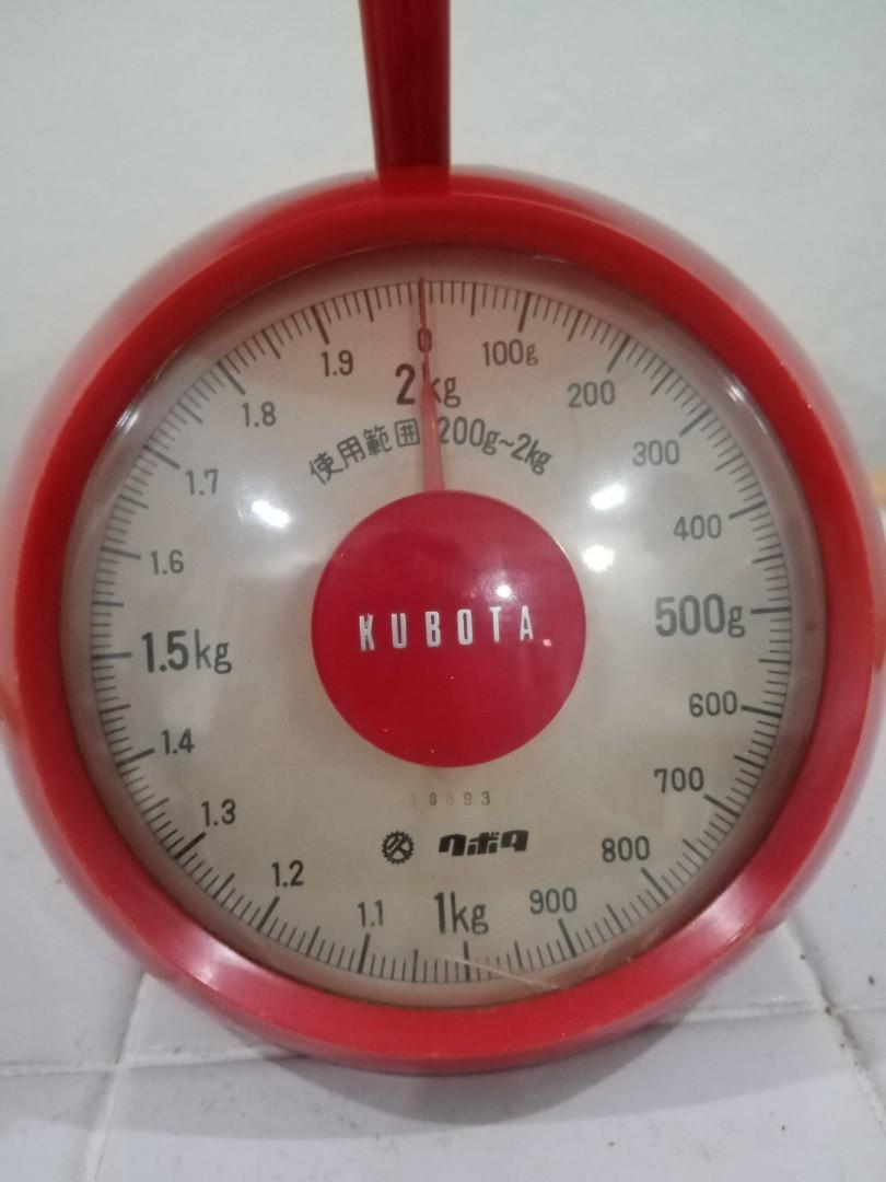 Kubota 2kg kitchen weighing scale, TV & Home Appliances, Other Home ...