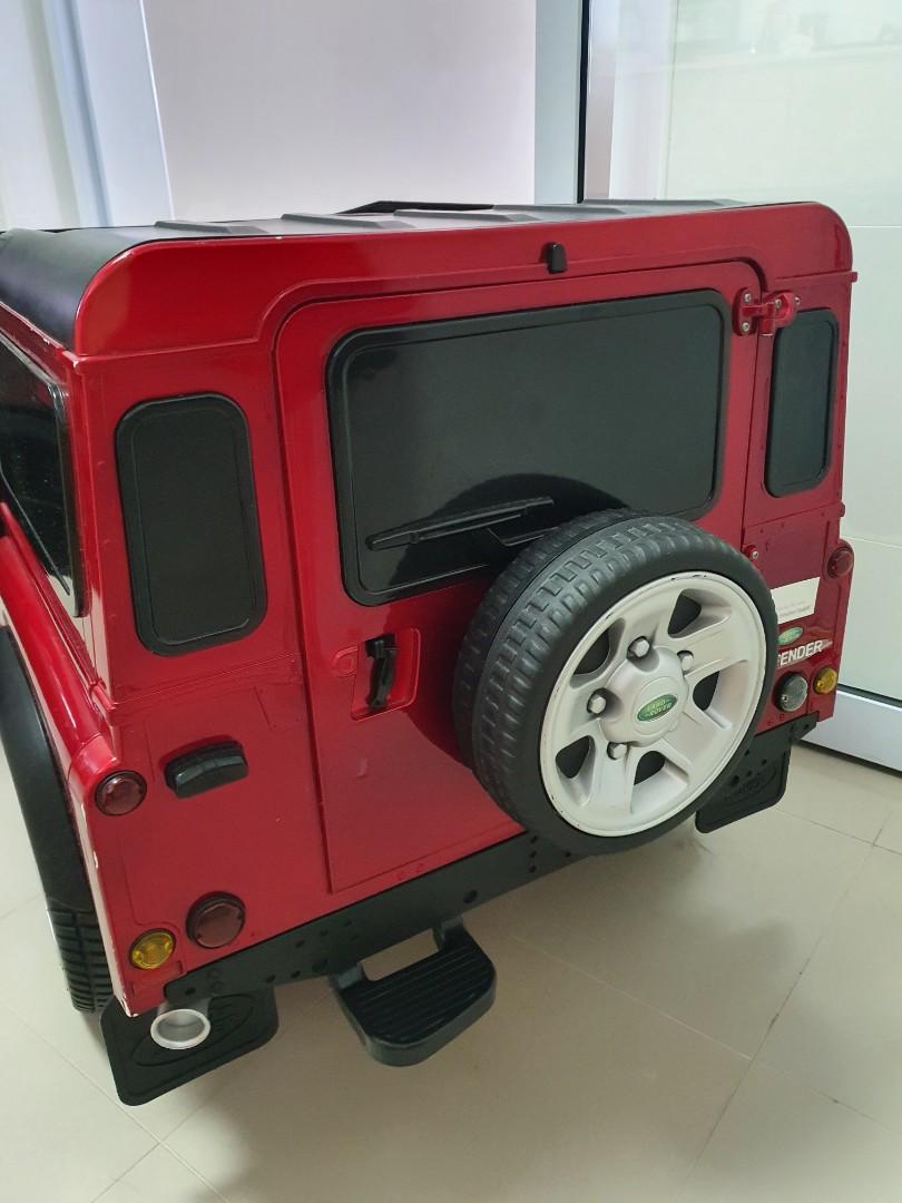 Land rover defender ride on kids car, Hobbies & Toys, Toys & Games on ...