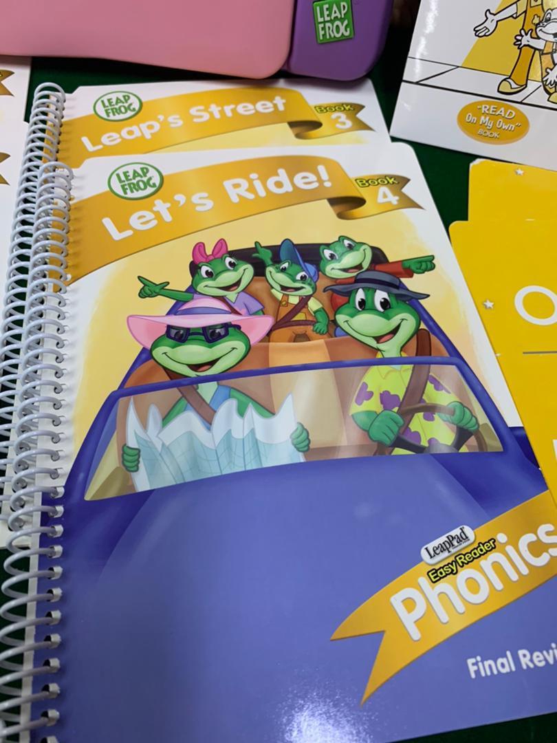 LeapFrog LeapPad Easy Phonics Kit, Babies & Kids, Infant Playtime on ...