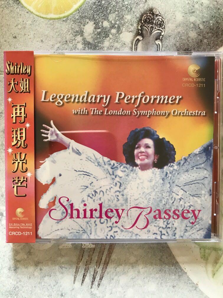 Legendary Performer Shirley Bassey TopMusic CD聖經推介 發燒天碟, 興趣及遊戲, 收藏品及紀念品 ...