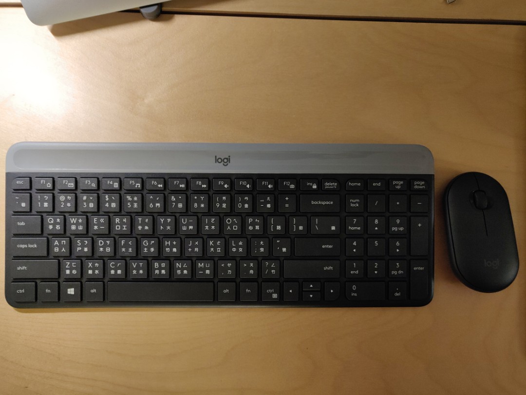 Logitech M340 mouse and keyboard, 電腦＆科技, 電腦周邊及配件, 電腦滑鼠及相關產品 - Carousell