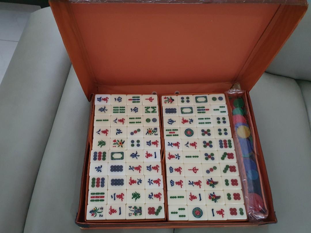 Mahjong Tiles A1 size with transparent back (Teo Huat), Hobbies & Toys ...