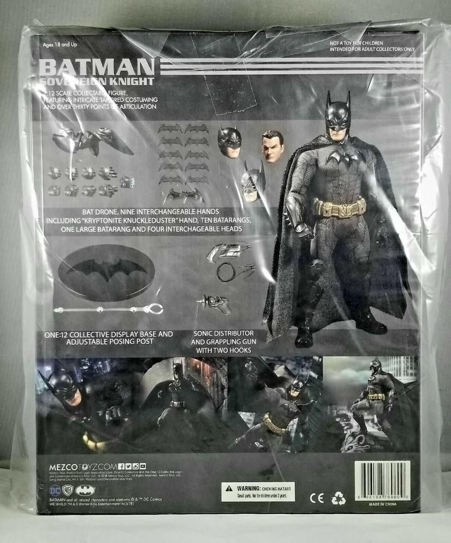 Mezco Batman Sovereign Knight One:12 Collective Figure, Hobbies & Toys ...