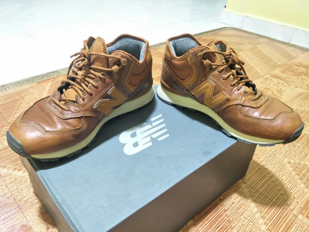 New Balance Classic Traditionnels Brown Leather, Men's Fashion ...