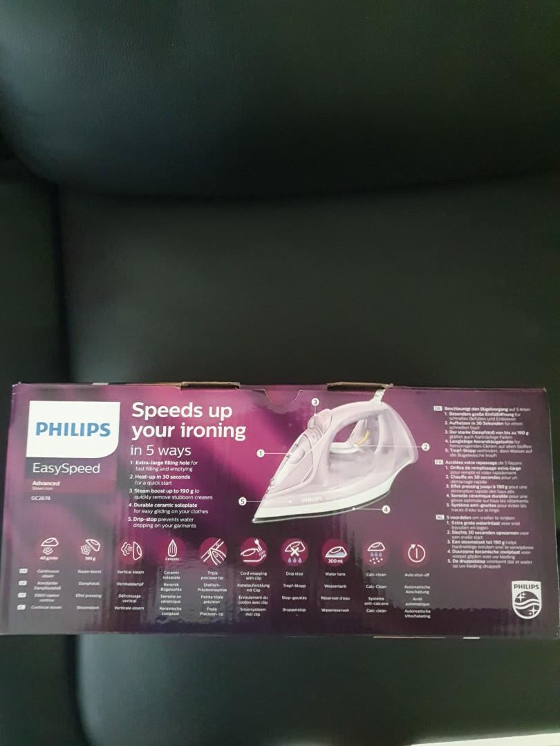 Philips iron, Home Appliances, Cleaning & Laundry on Carousell