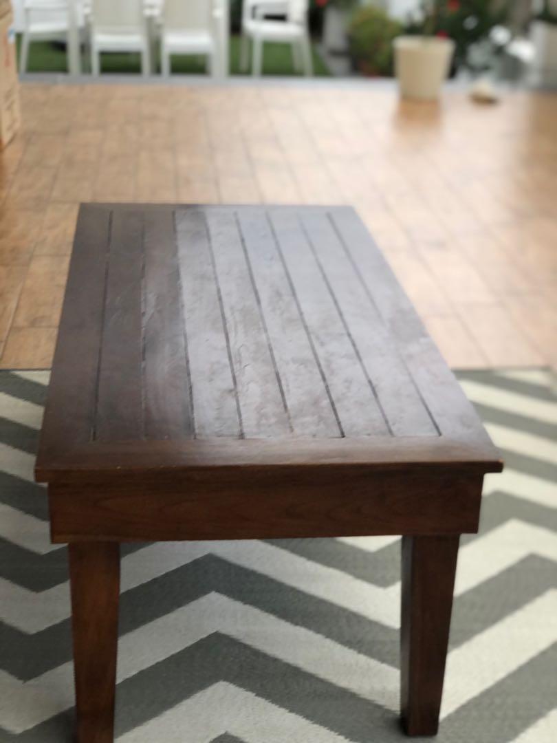 Pure Teakwood Balinese Center Table, Furniture, Tables & Chairs on ...