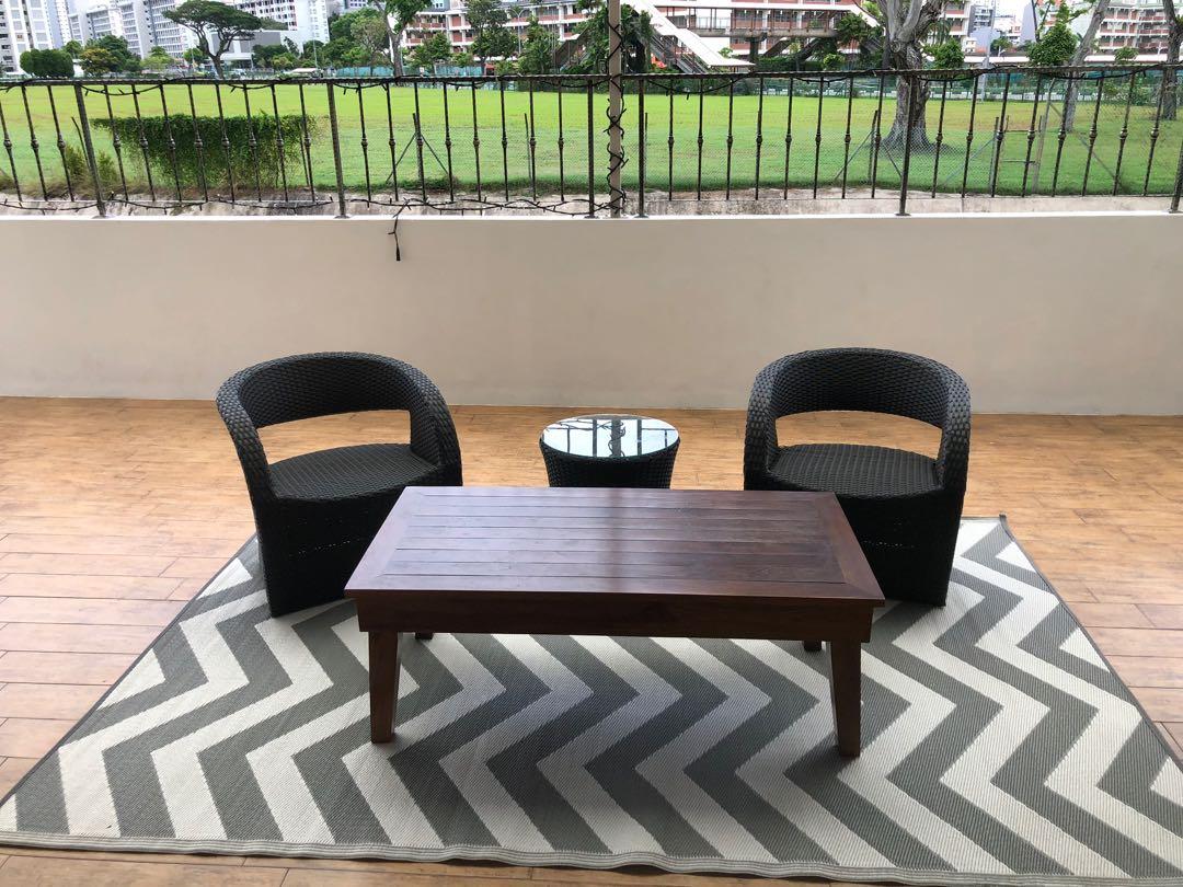 Pure Teakwood Balinese Center Table, Furniture, Tables & Chairs on ...