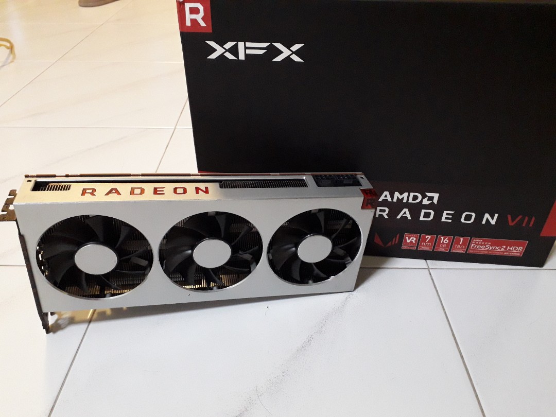 Radeon VII graphics card (with warranty), Computers & Tech, Parts ...