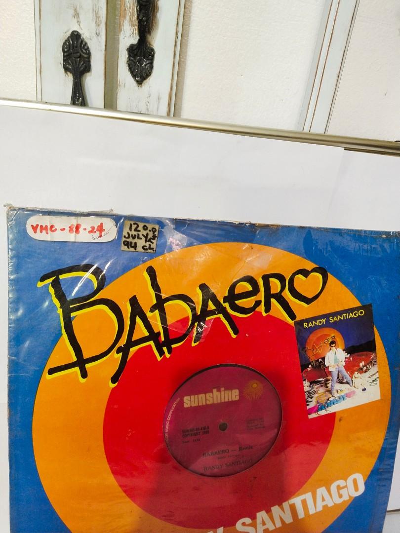 Randy Santiago BABAERO/extended-remix LP/1988, Hobbies & Toys, Music ...