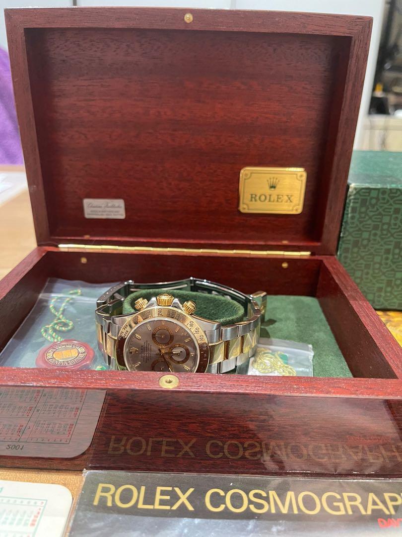 Rolex Daytona 16523 zenith sunburst grey dial, Luxury, Watches on Carousell