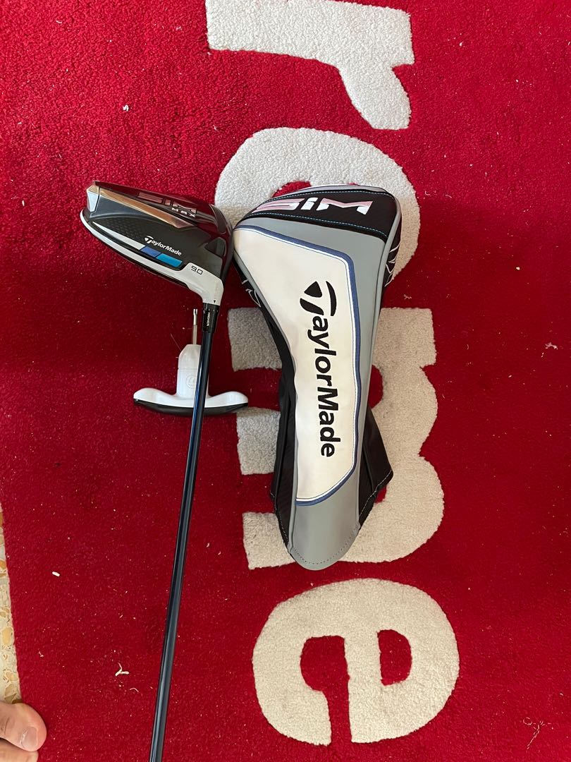 Sim Max driver 9 degree, Sports Equipment, Sports & Games, Golf on ...