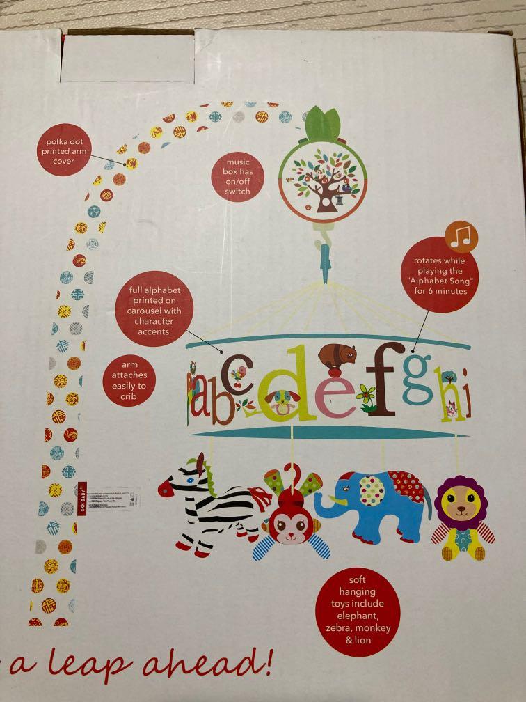 SKK BABY musical mobile carousel, Babies & Kids, Infant Playtime on ...