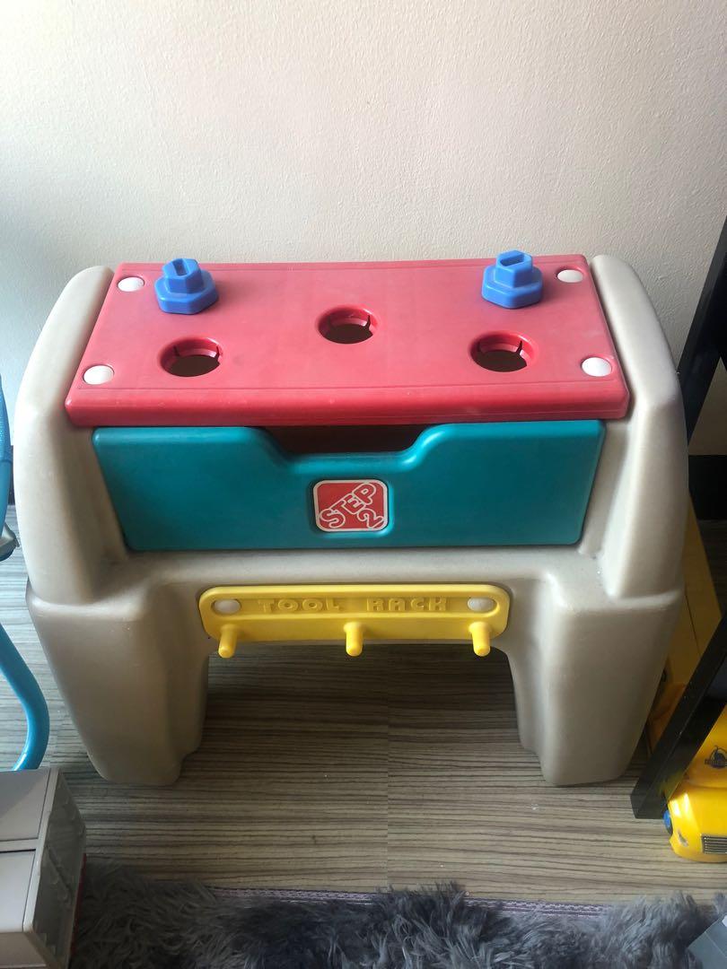 Orig Step 2 tool rack , Babies & Kids, Infant Playtime on Carousell