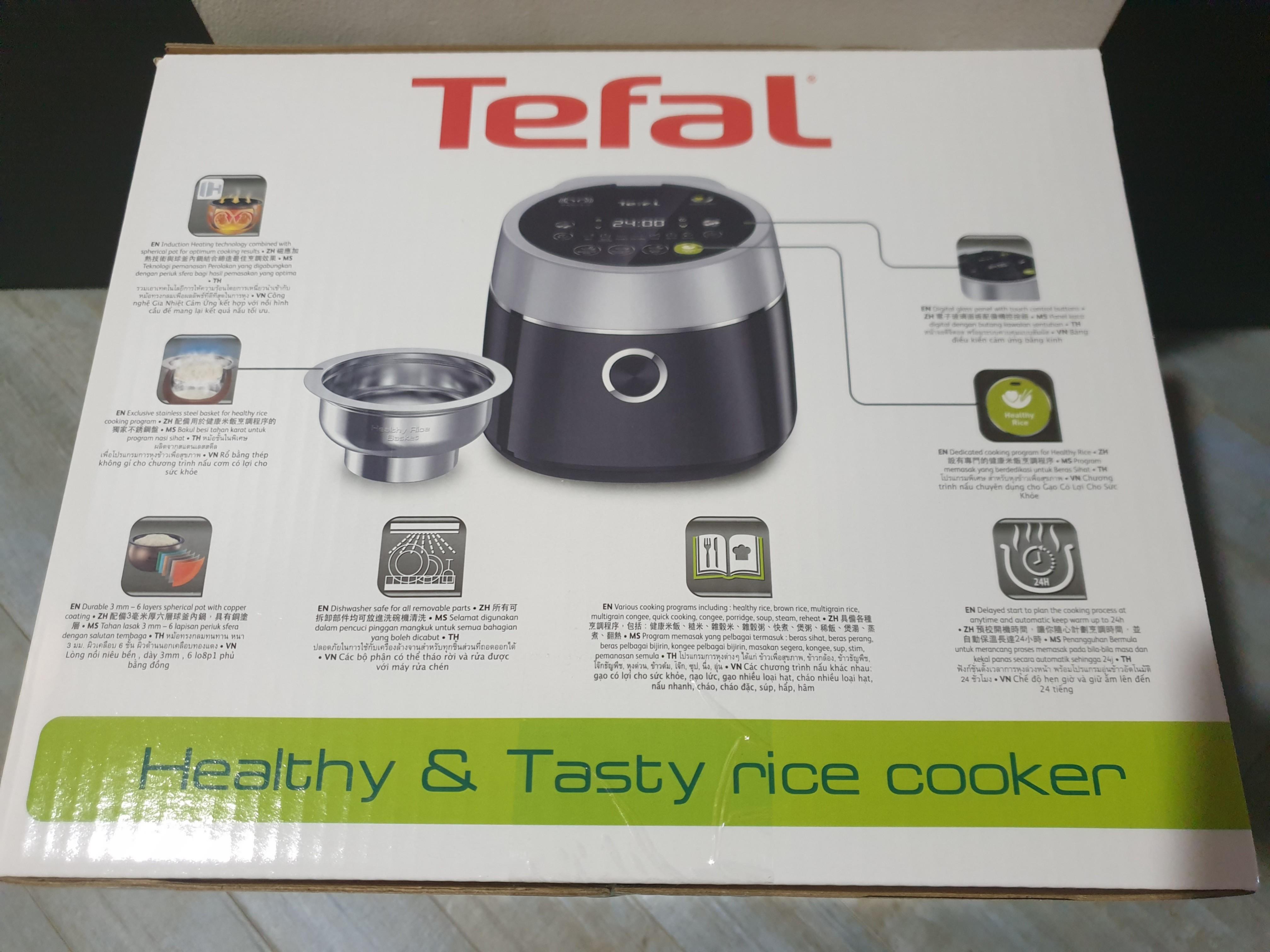 Tefal Rice Cooker RK8608, TV & Home Appliances, Kitchen Appliances ...