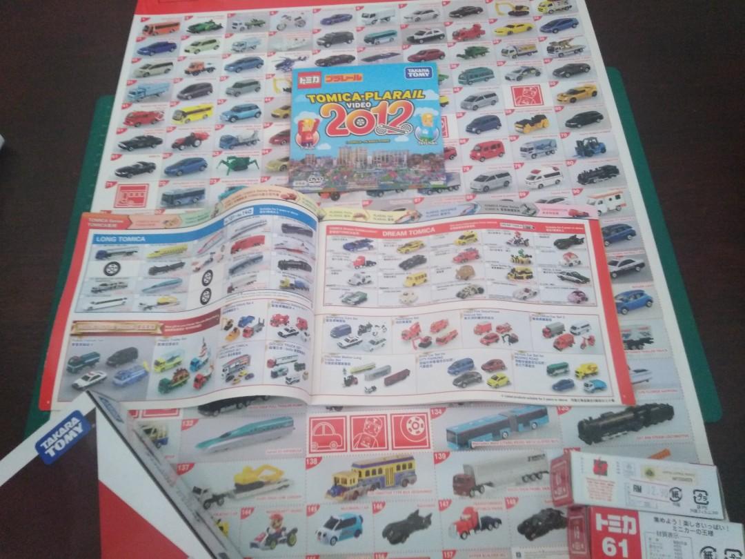 Tomica Poster, CD, Booklet, Hobbies & Toys, Toys & Games on Carousell