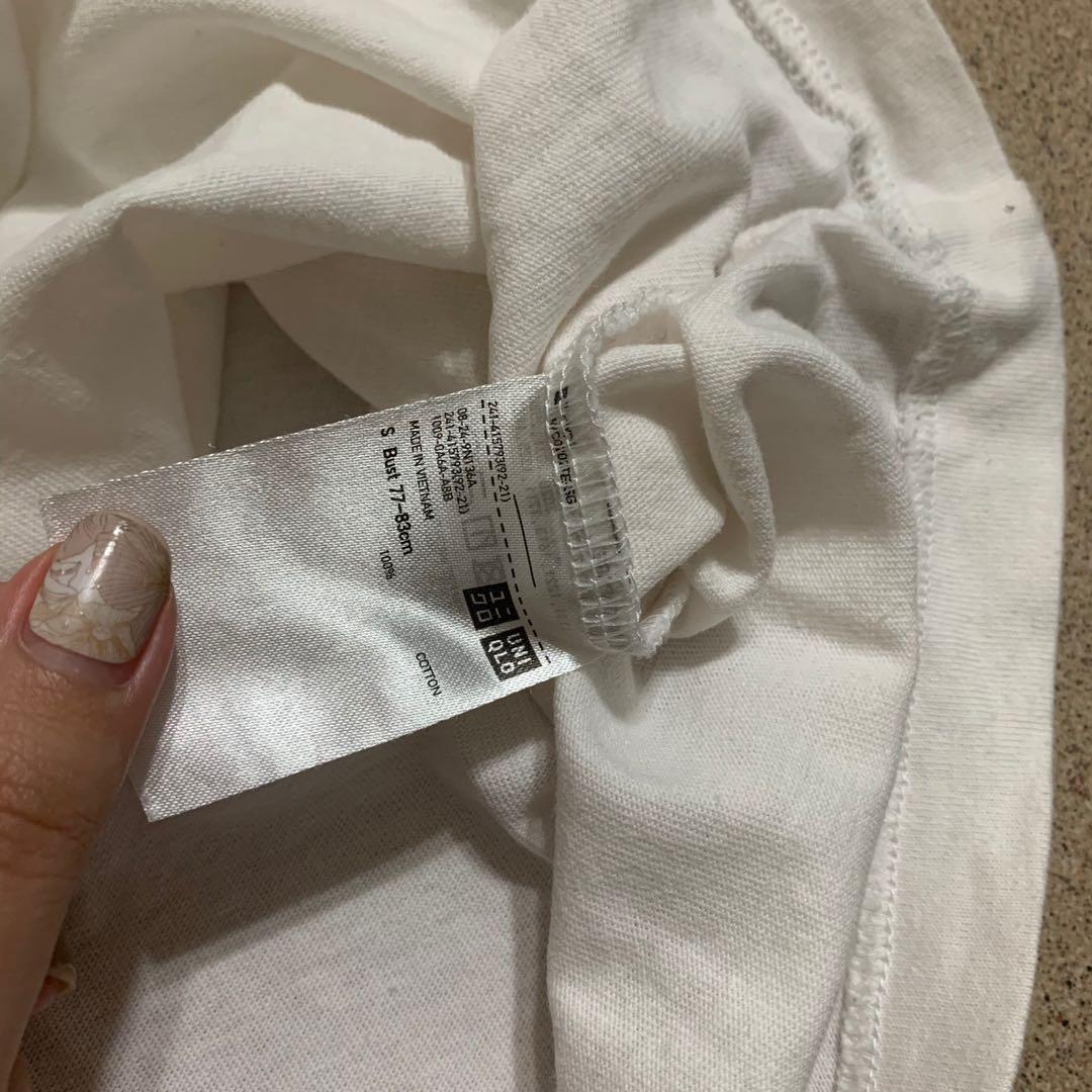 Uniqlo Basic White Top, Women's Fashion, Tops, Sleeveless on Carousell