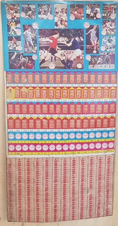 vintage Different types of Tikam Tikam Game cards, Vintage ...